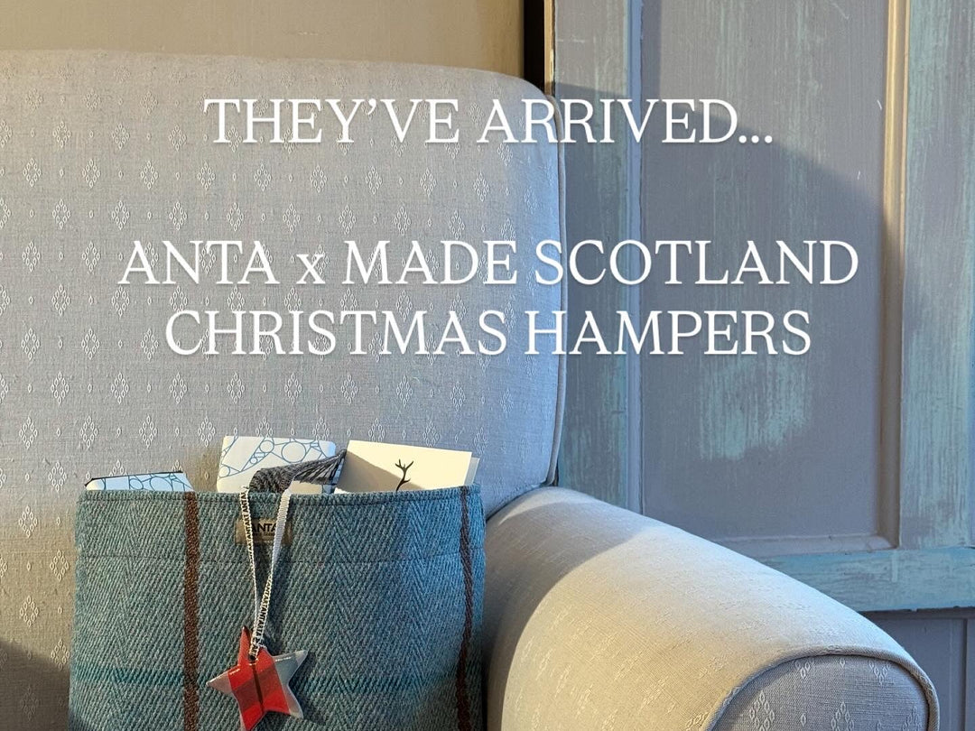 Beautiful Scottish Christmas Gift Hampers: ANTA x Made Scotland Collab