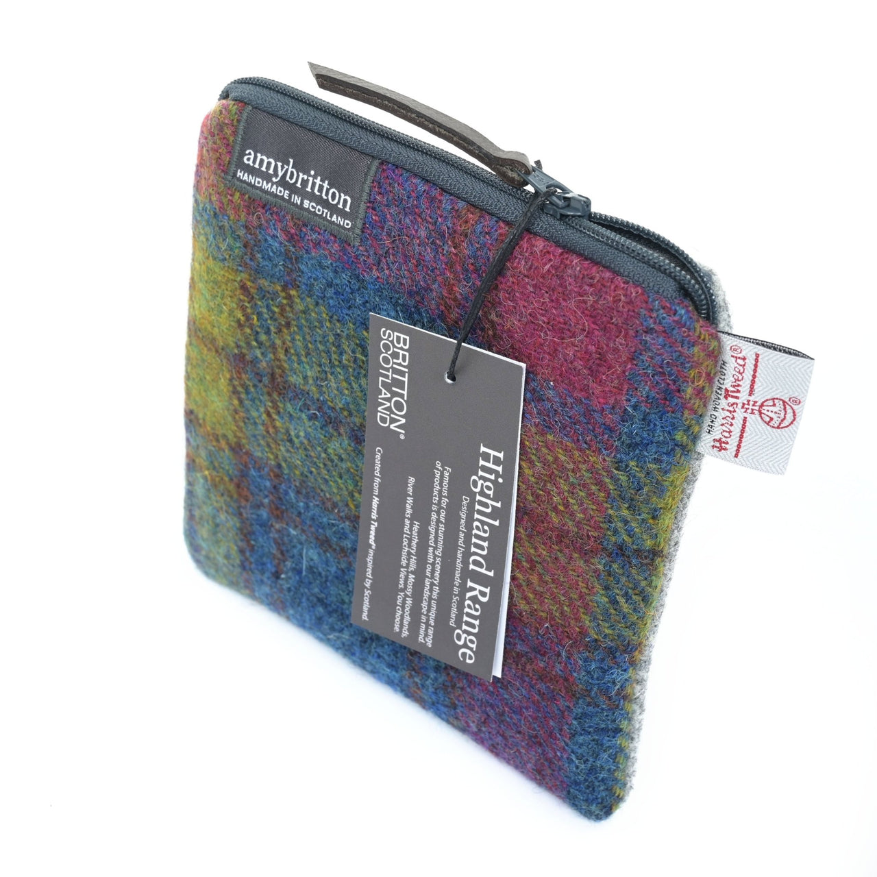 Highland Harris Tweed® Large Purse – Made Scotland